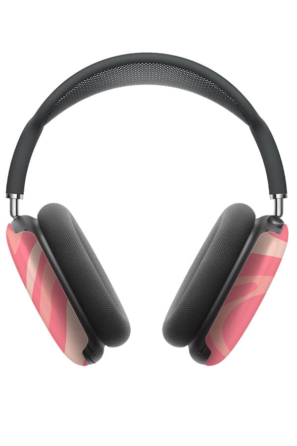 Abstract Wave AirPod Max Case (Blush Pink) | Harper & Blake