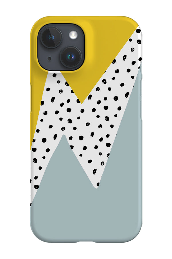 Thunderbolt Phone Case (Yellow & Blue) – Harper & Blake