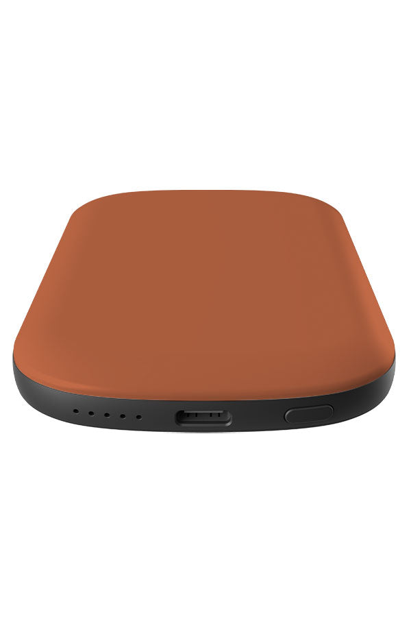 Still Tone Block Colour MagSafe ChargePod Power Bank (Burnt Clay ...