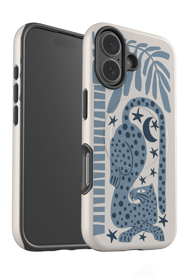 Lounging Jungle Leopard MagSafe Phone Case | Harper & Blake