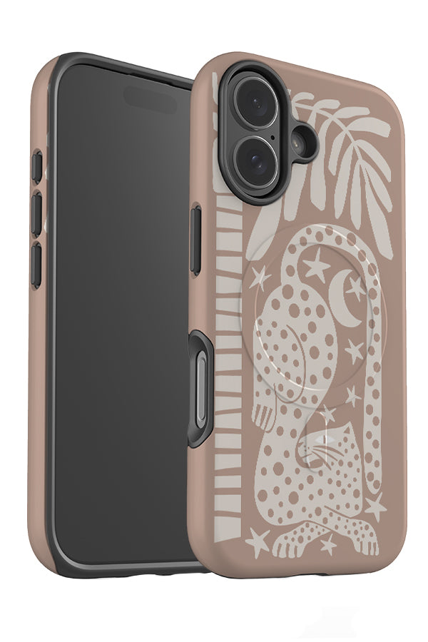 Lounging Jungle Leopard MagSafe Phone Case | Harper & Blake